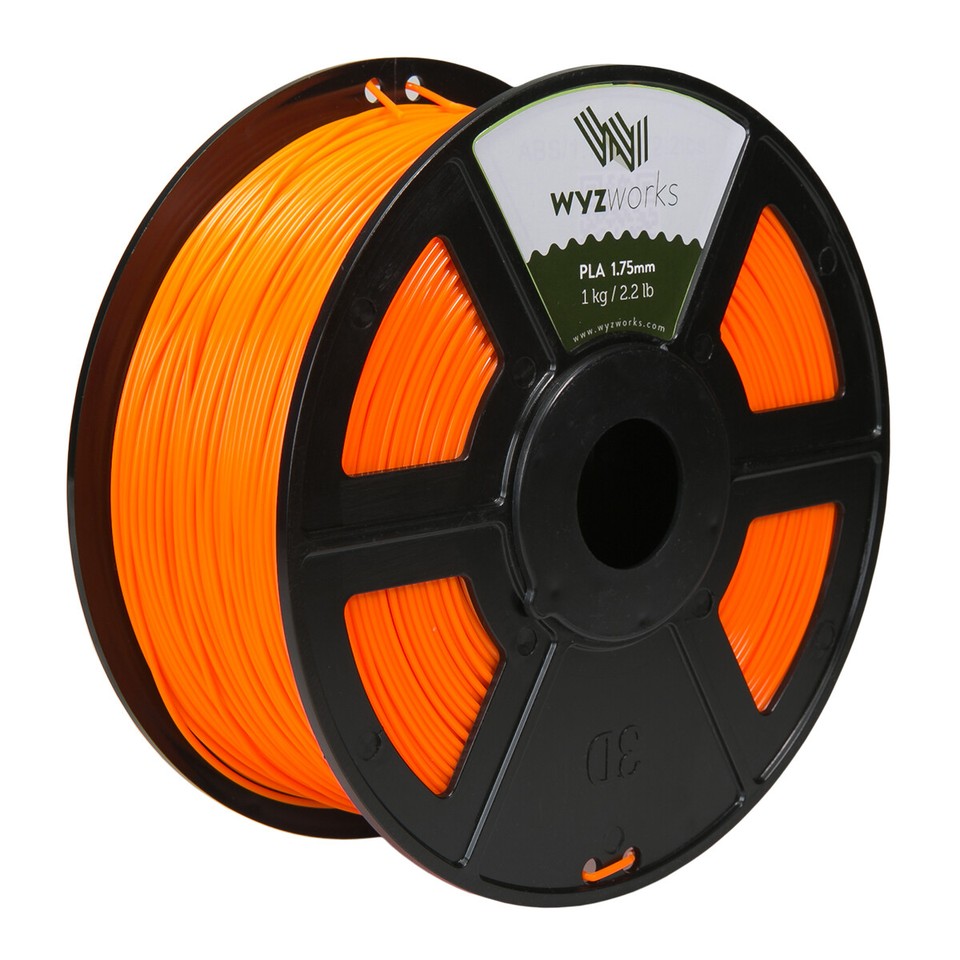 3D Printer Filament 1.75mm 3mm PLA ABS 1kg 2.2lb RepRap Maker Bot 30 ...