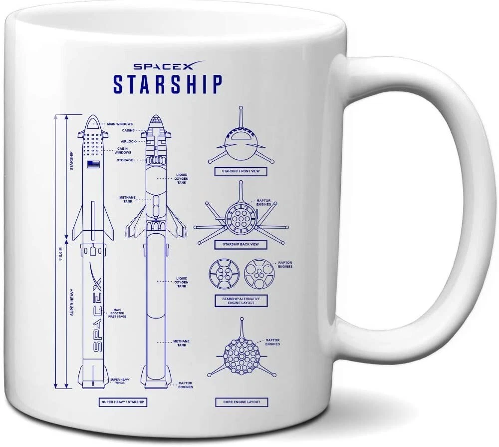 Spacex Coffee Mug
