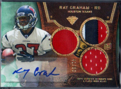 2013 Topps Triple Threads Emerald #149 Ray Graham Auto Jersey /50 | eBay