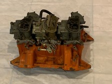 Weiand Vintage Six Pack 6 Cross RAM Crossram 440 RB Intake Manifold ...