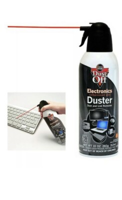 Falcon Dust Off 10oz Electronic Compressed Canned Air Duster - Gas ...