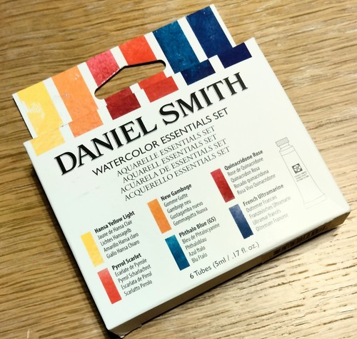 Daniel Smith Fine Watercolor Essentials set, 6 Tubes 5 ml Bid@$14.99~oh ...