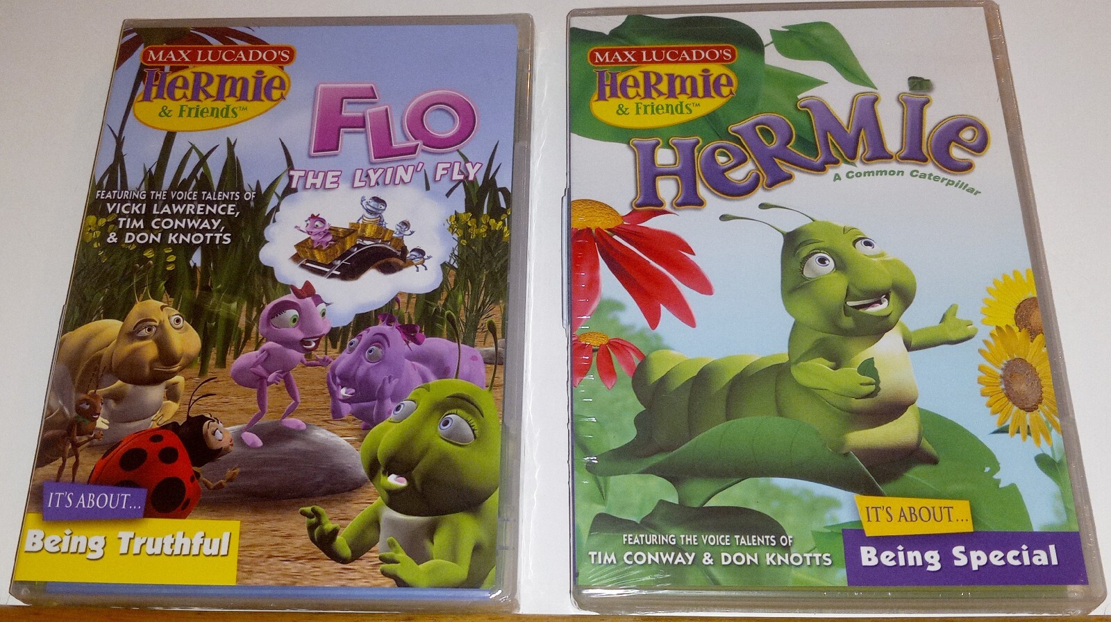 Hermie and Friends Hermie The Common Caterpillar Max Lucado DVD 2006 ...