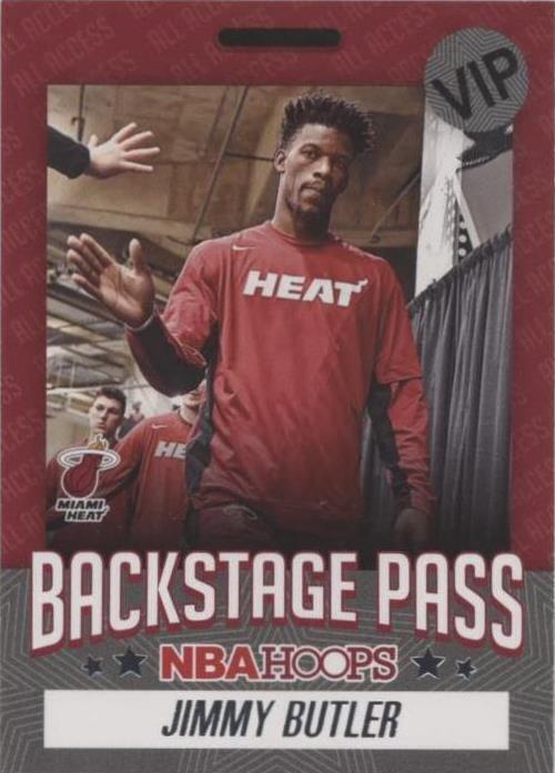 2020-21 Panini NBA Hoops - Back Stage Pass Jimmy Butler #4 for sale ...