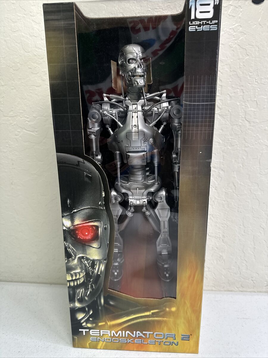 NECA Terminator 2 Endoskeleton T-800 LED Light up Eyes 1/4 NECA Terminator 2 Endoskeleton T-800 LED Light up Eyes 1/4