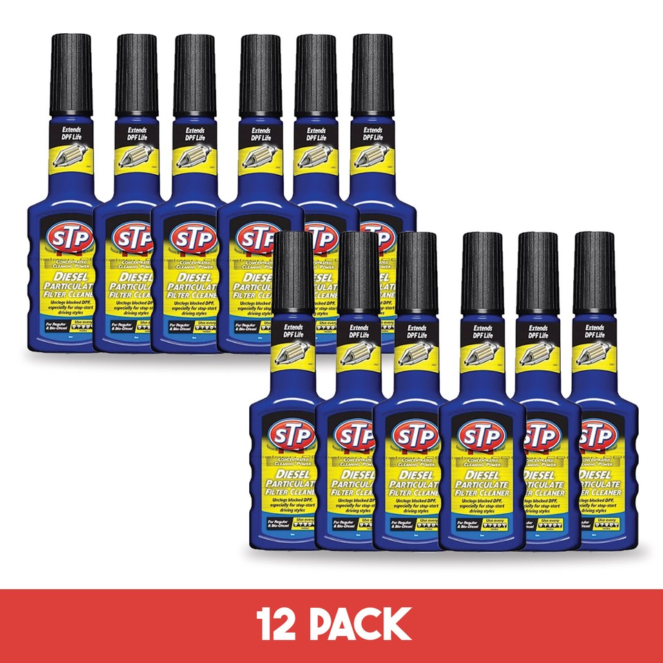 STP Diesel Particulate Filter Cleaner 200ml Additive for DPF Cleaning ...