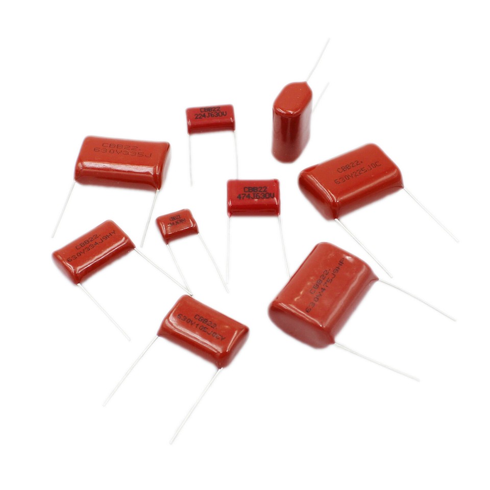 100V 250V 400V 630V 1600V 2000V Polyester Film CBB Capacitors - Various ...