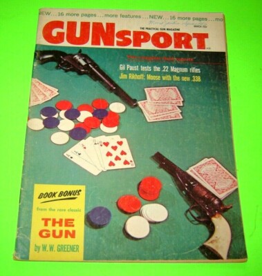 GUNSPORT MAGAZINE JULY 1960 RARE VINTAGE GUN & AMMO MAGAZINE | eBay