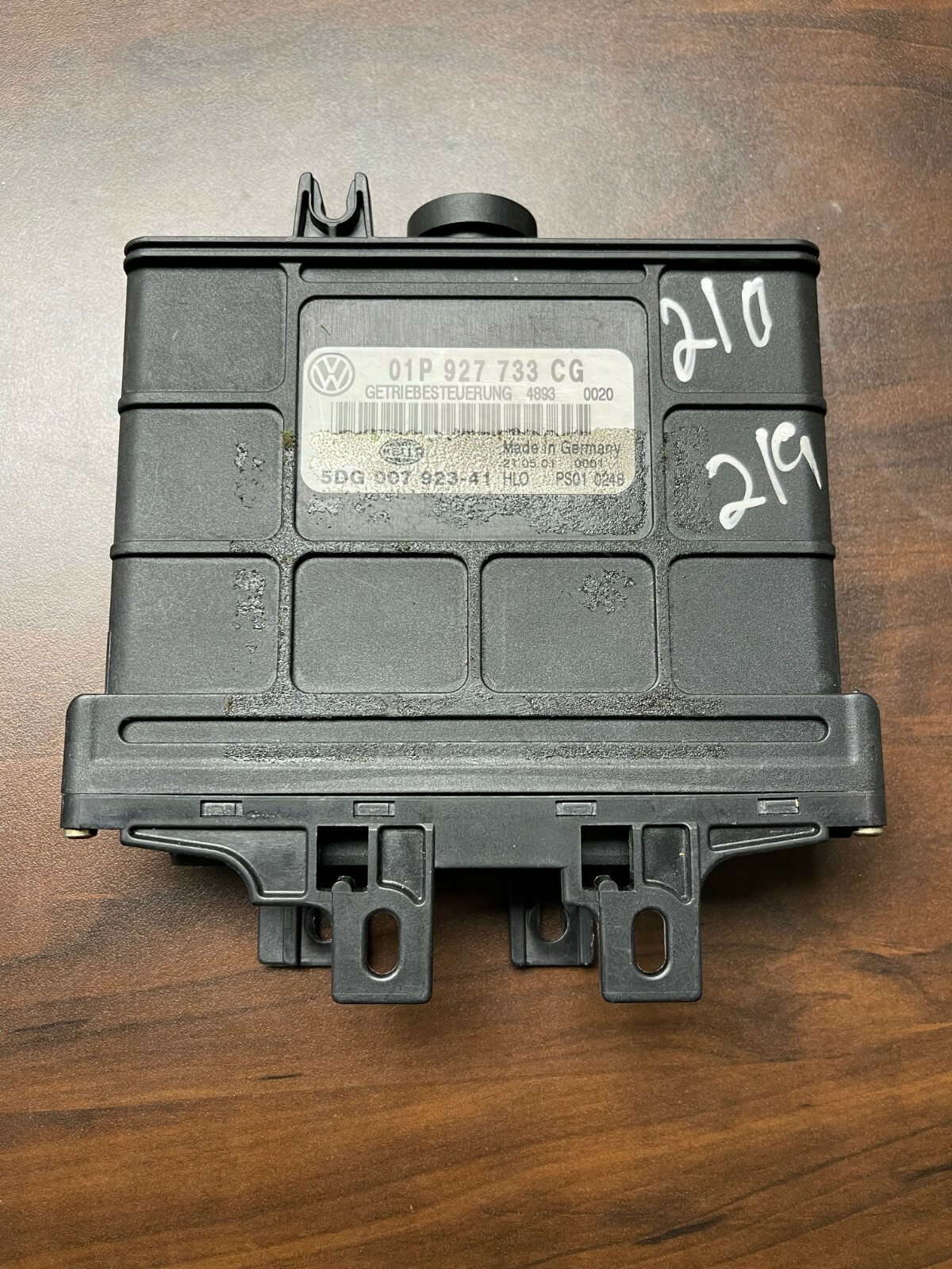 02-03 Volkswagen VW EuroVan TCU TCM Transmission Computer Module 01p ...