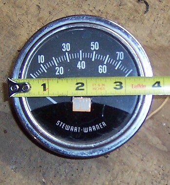 VINTAGE STEWART WARNER 0-8000 RPM TACHOMETER SW day 2 performance race ...