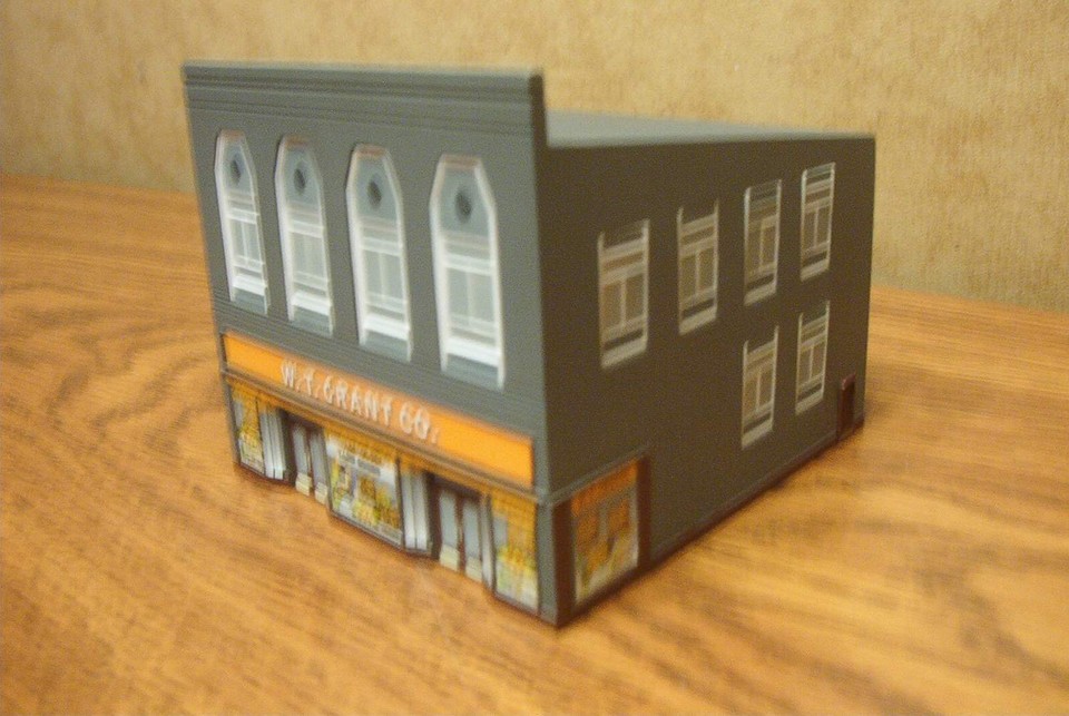 IMEX N SCALE W.T.GRANT CO.DEPARTMENT STORE BUILT-UP BUILDING | eBay