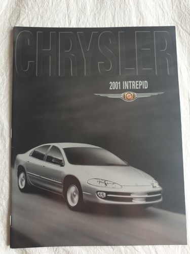 2001 CHRYSLER INTREPID Original Sales Brochure | eBay