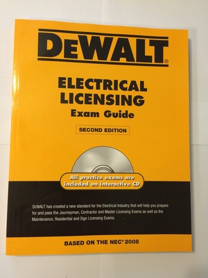 DEWALT Electrical Licensing Exam Guide: Updated for the NEC 2008 9780979740312 | eBay