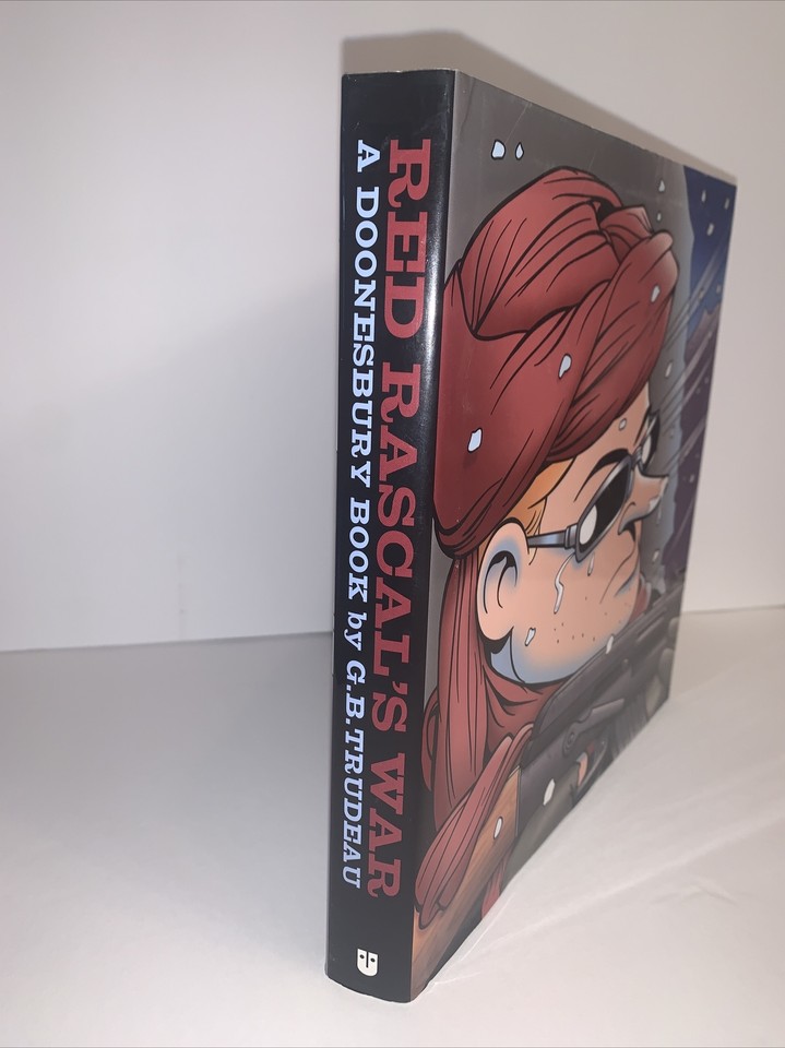 RED RASCAL'S WAR - A DOONESBURY BOOK BY G.B. TRUDEAU - HARDBACK WITH ...