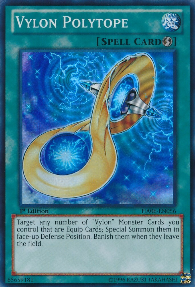 YU-GI-OH TRADING CARD GAME SINGLE FOIL CARD VYLON POLYTOPE | eBay
