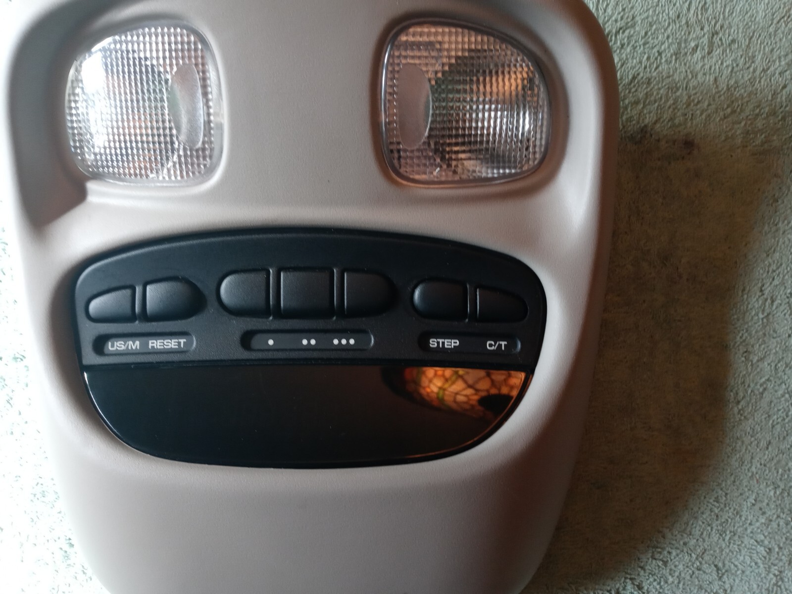 2005-2010 Dodge Dakota Overhead Console Dome Lights Digital Display | eBay