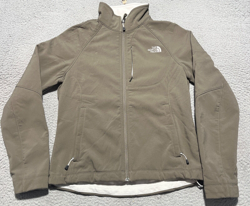 The North Face Full Zip Jacket Womens Medium Brown Apex Bionic ...