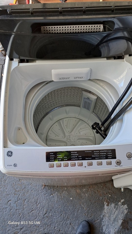 GE 24 INCH TOP LOAD PORTABLE WASHER - GNW128PSMWW | eBay