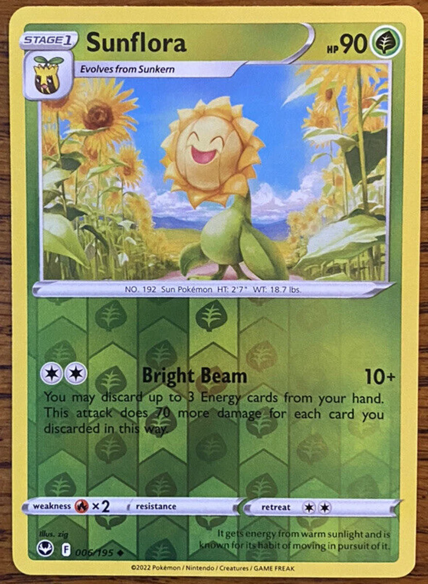 Sunflora Evolution Chart