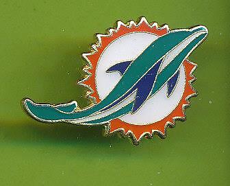 High Quality Enamel Lapel Pin - Miami Dolphins Includes Free Shipping ...