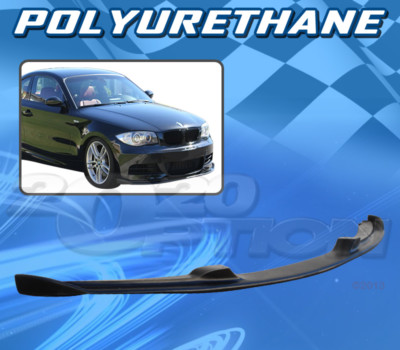 H STYLE PU POLYURETHANE FRONT BUMPER LIP BODY KIT FOR 07-11 BMW E82 ...