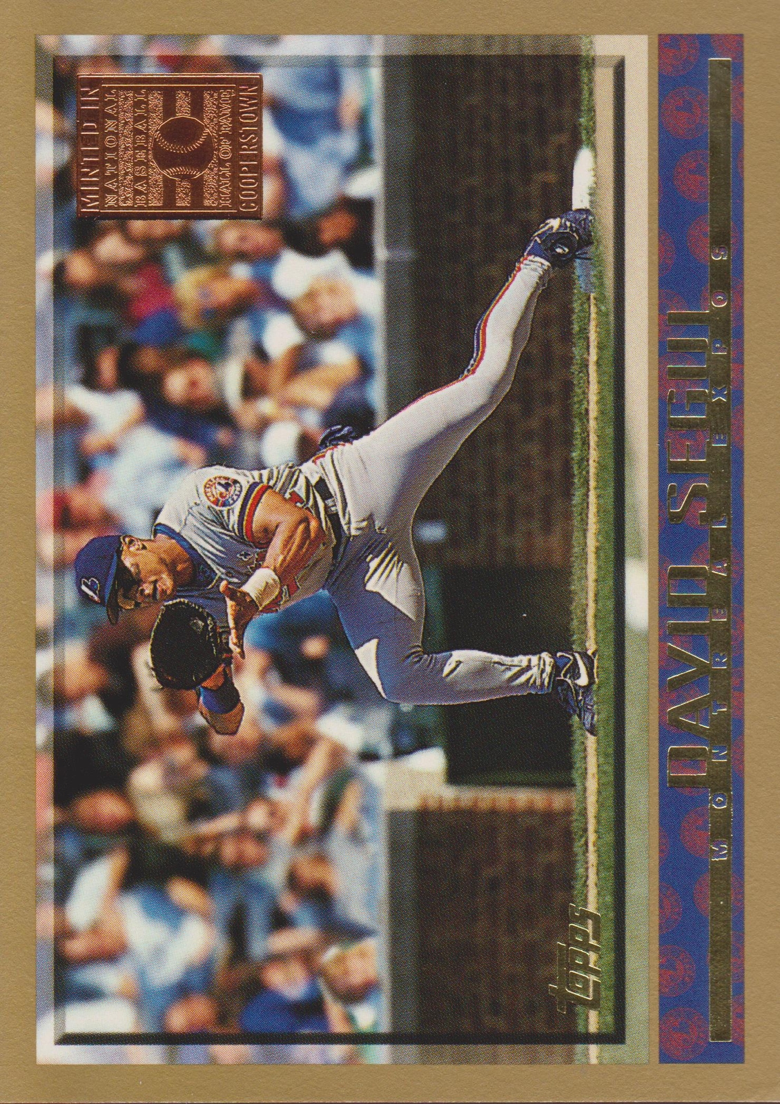 David Segui 1998 Topps Minted in Cooperstown # 154 Montreal Expos ...