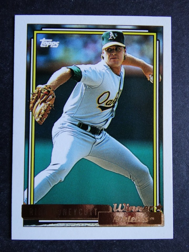 1992 Topps Gold Winners Baseball Cards Complete Your Set U Pick List ...
