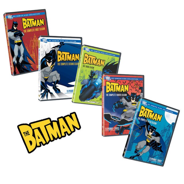 Batman: The Complete Seasons 1-5 (DVD, 2008, 10-Disc Set) for sale ...