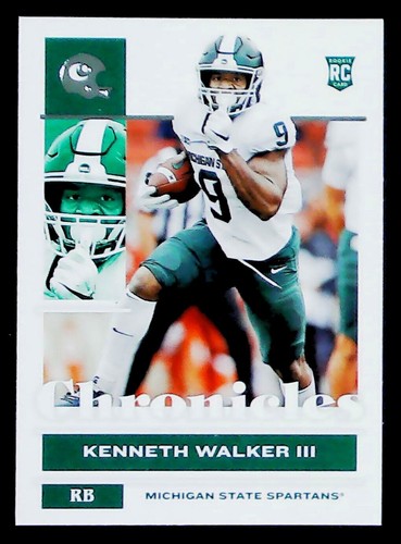 Kenneth Walker III 2022 Panini Chronicles Draft Picks Rookie #19 ...