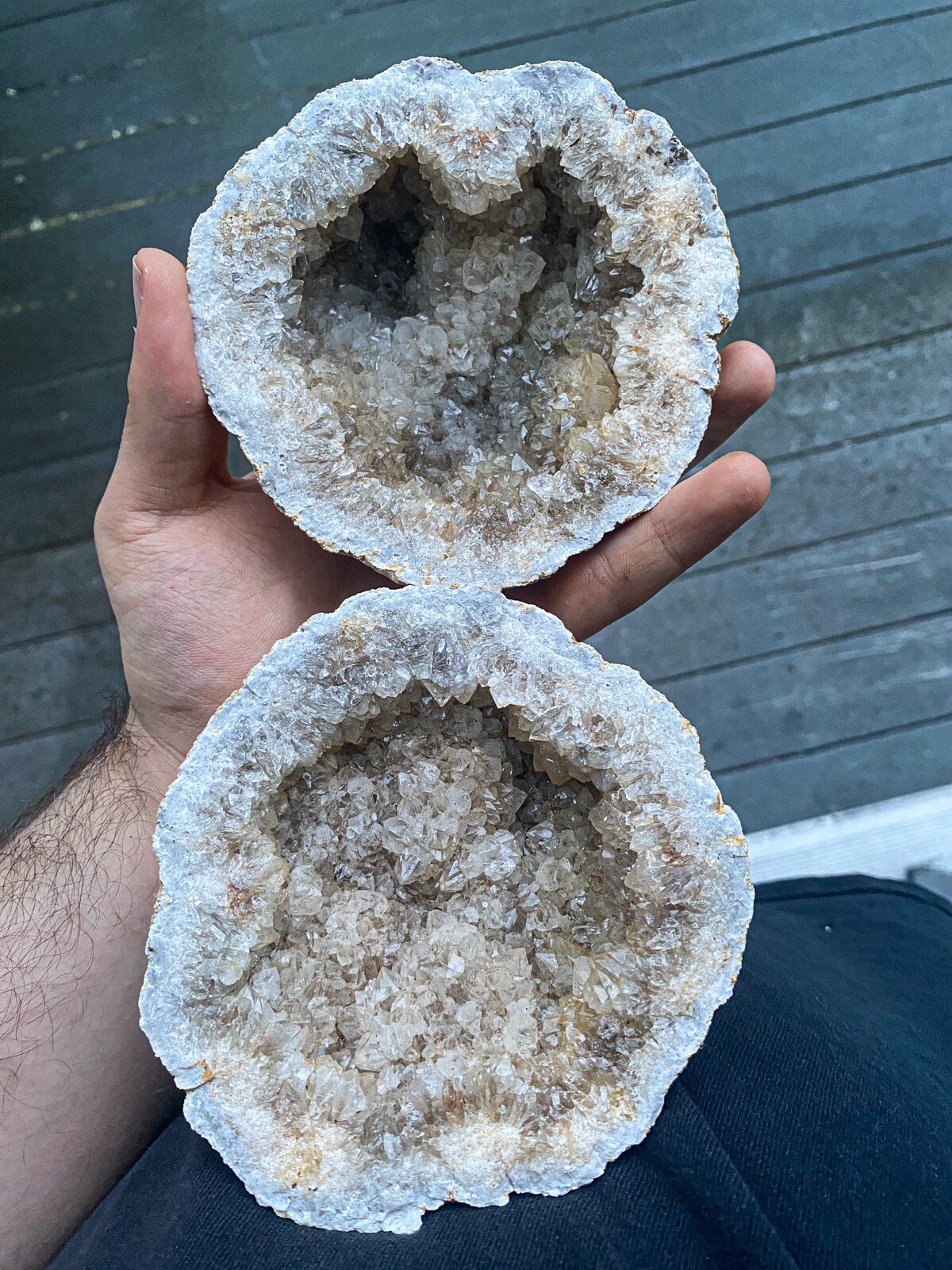 Quartz Keokuk Geode From Hamilton, Illinois | eBay