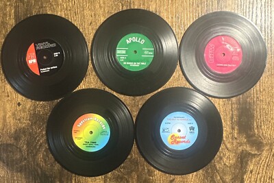 Lot Of 5 Vintage RETRO Records The Nostalgics 45 Rpm Rare 4" Inches | eBay