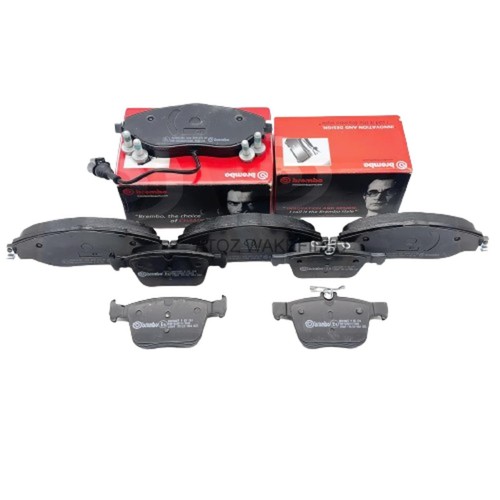 P85131/P85124 avant & Arrière Essieu Brembo Frein Patins Pour Audi Seat ...