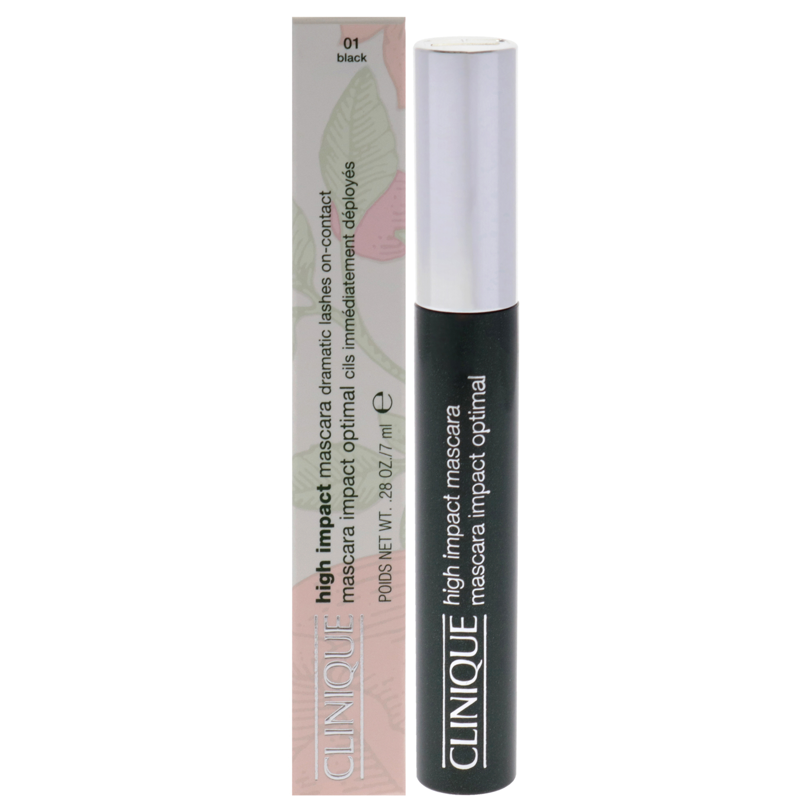 High Impact Mascara - 01 Black by Clinique for Women - 0.28 oz Mascara ...