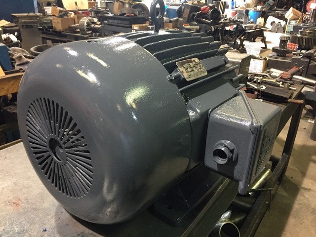 Delco 40 HP Electric AC Motor 460 VAC 1775 RPM 364u Frame 3 Phase ...