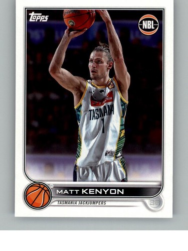 2022-23 Topps NBL Matt Kenyon #92 Tasmania JackJumpers | eBay