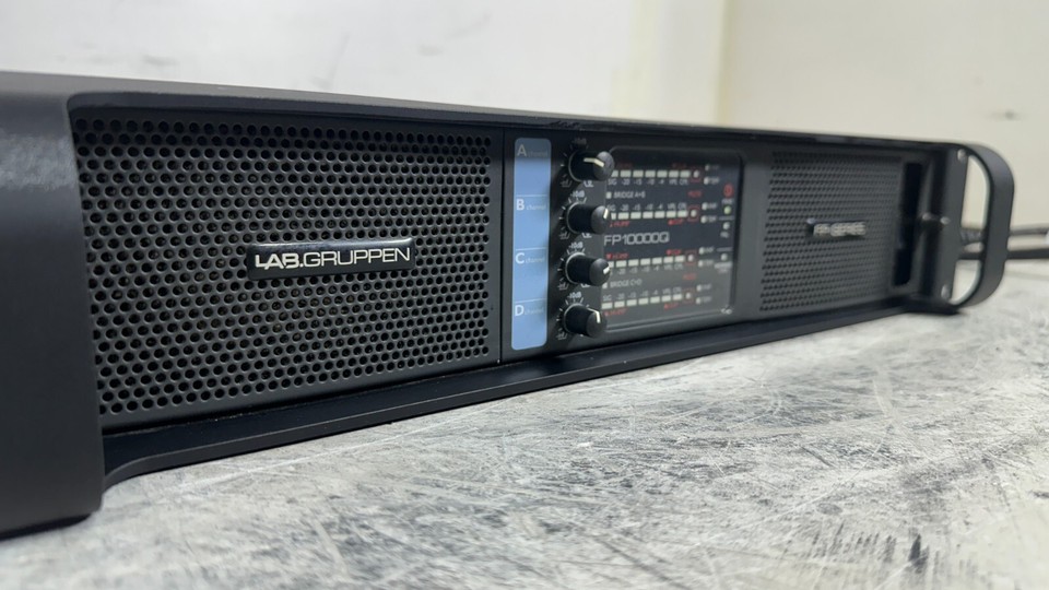 4ch Lab Gruppen FP10000Q Power Amp 10000W #7203-7204 (TRUEHEARTSOUND ...