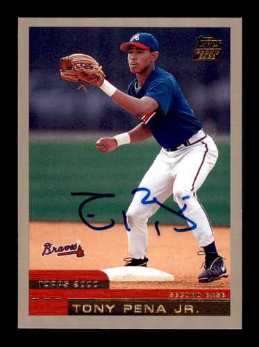 2000 Topps - Tony Pena Jr. - On Card Autograph | eBay