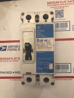 Westinghouse/Eaton EHD2060 Molded Case Circuit Breaker | eBay