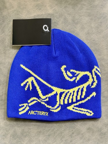 NWT Arc’teryx Bird Head Toque - Blue / Yellow Archaeopteryx Logo ...