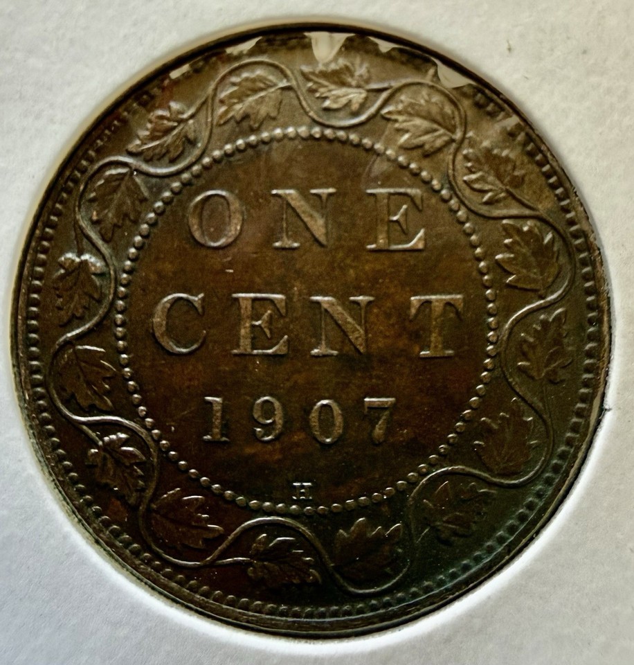 1907 H Canada Large One Cent Key Date High Grade Coin | eBay