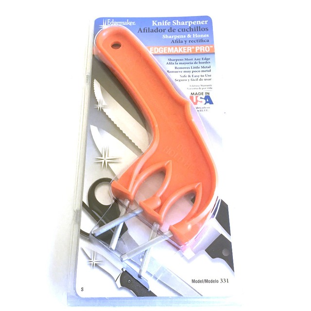 Edgemaker Pro Professional Knife Sharpener Sharpening Tool Orange 331O ...