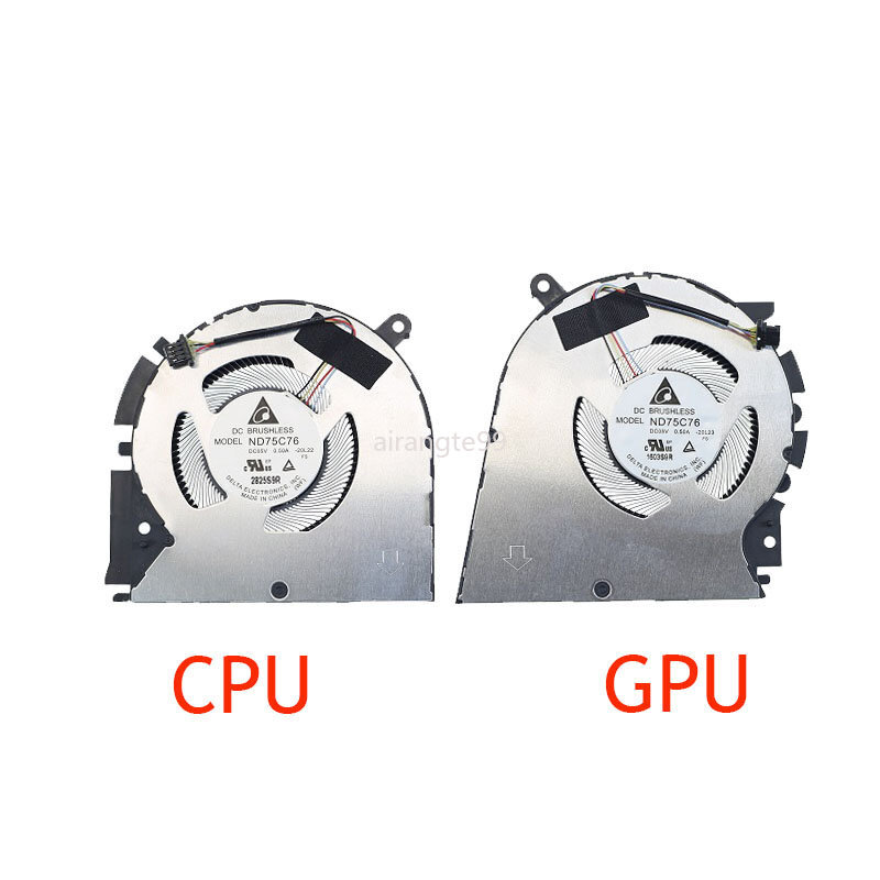 CPU GPU Cooling Fan For ASUS PRO 14 M3401Q K3400P M3400QA M7400 M7400Q ...