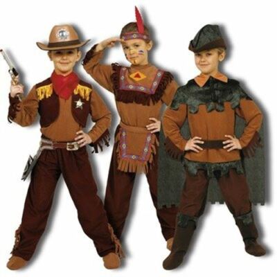 Cowboy - Peter Pan - Native American - 3-in-1 - Costume - Child - 2 ...