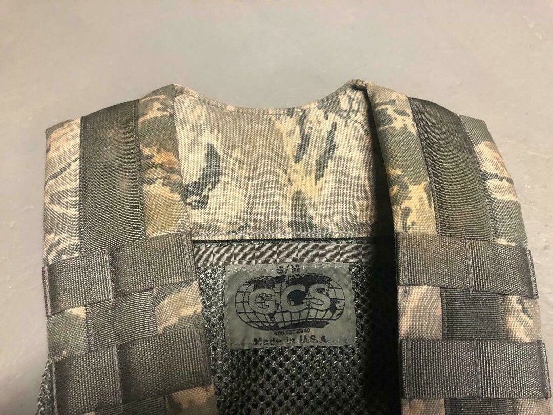 GCS Warrior Chest Rig Tactical Vest Rifleman ABU Tiger Stripe Camo USAF ...