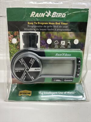 RAIN BIRD Programmable One Zone Sprinkler Hose End Timer 1ZEHTMR | eBay
