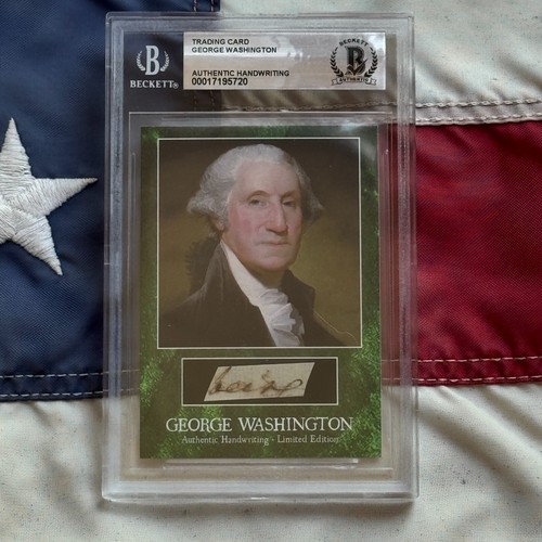 George Washington Handwritten Word Removed From an Autograph Letter ...
