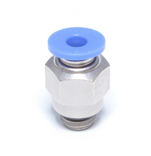 1pc Push in to Connect 4mm OD M8x1.25 Male Straight One Touch Fittings ...