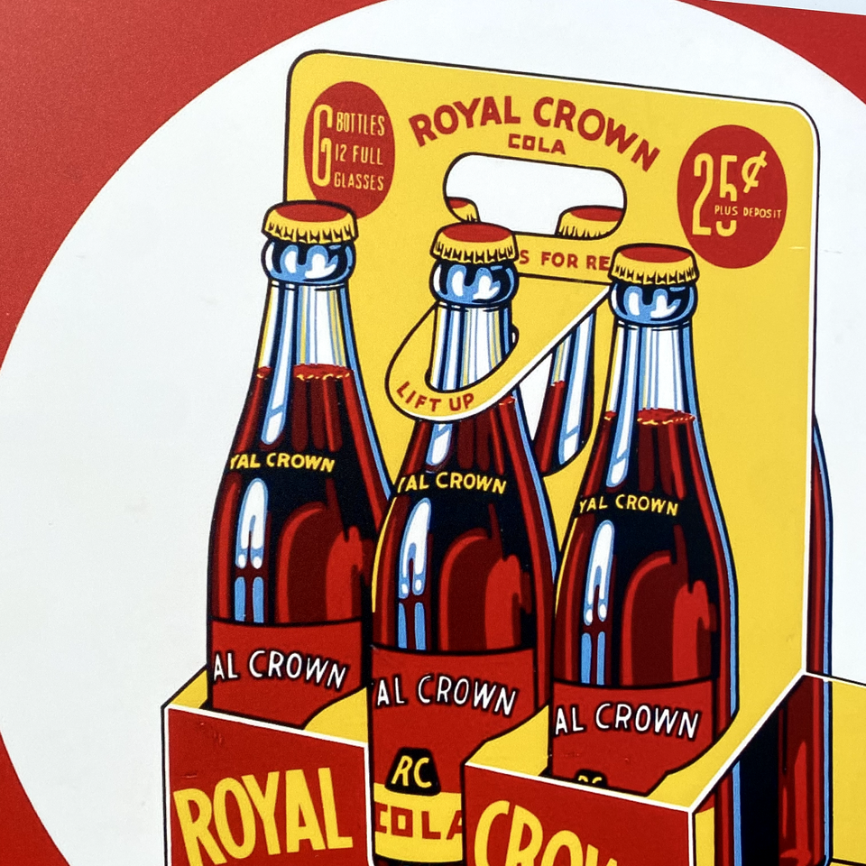 4ft Royal Crown Cola 6 Pack Sign Vintage Style Repop Sign | eBay