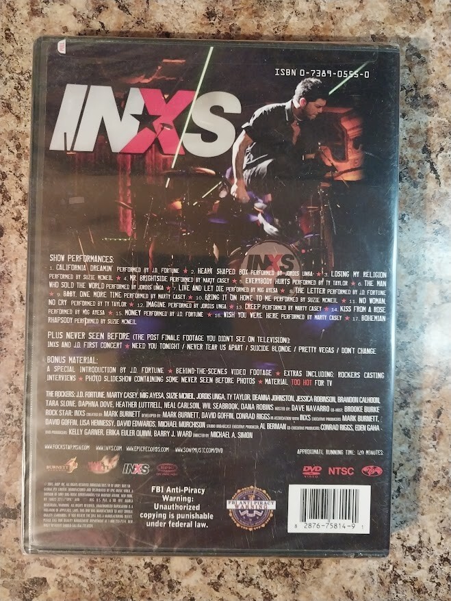 INXS - Rock Star The DVD, Sealed DVD | eBay