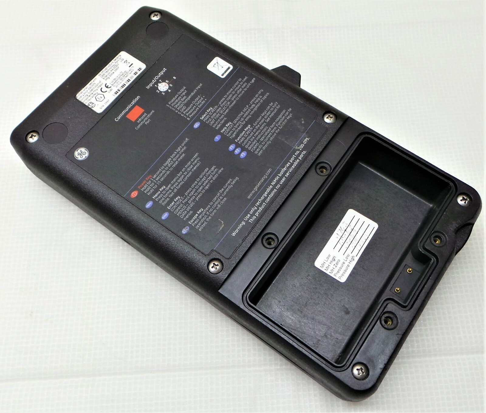 GE Panametrics PM880 Portable Moisture Analyser. | eBay